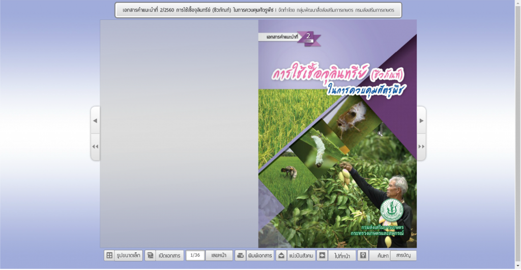 E-book ด้านการเกษตร จากกรมส่งเสริมการเกษตร – MJU The Library