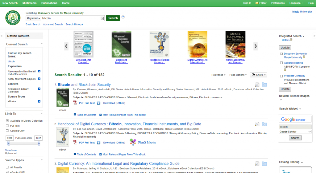 Bitcoin สกุลเงินดิจิทัลที่ไม่มีใครเป็นเจ้าของ – MJU The Library