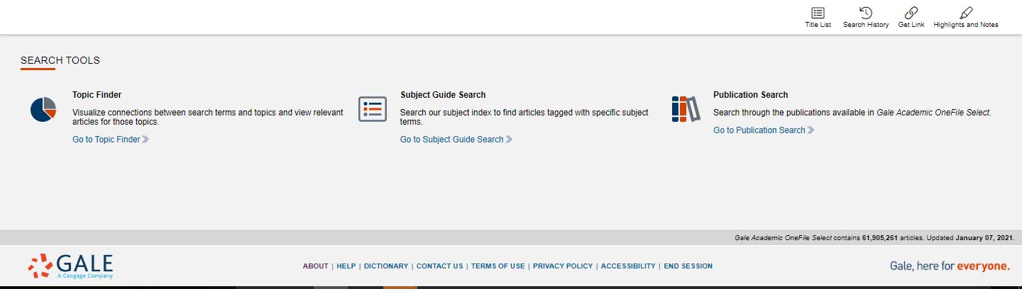Gale Academic OneFile: Select – MJU The Library