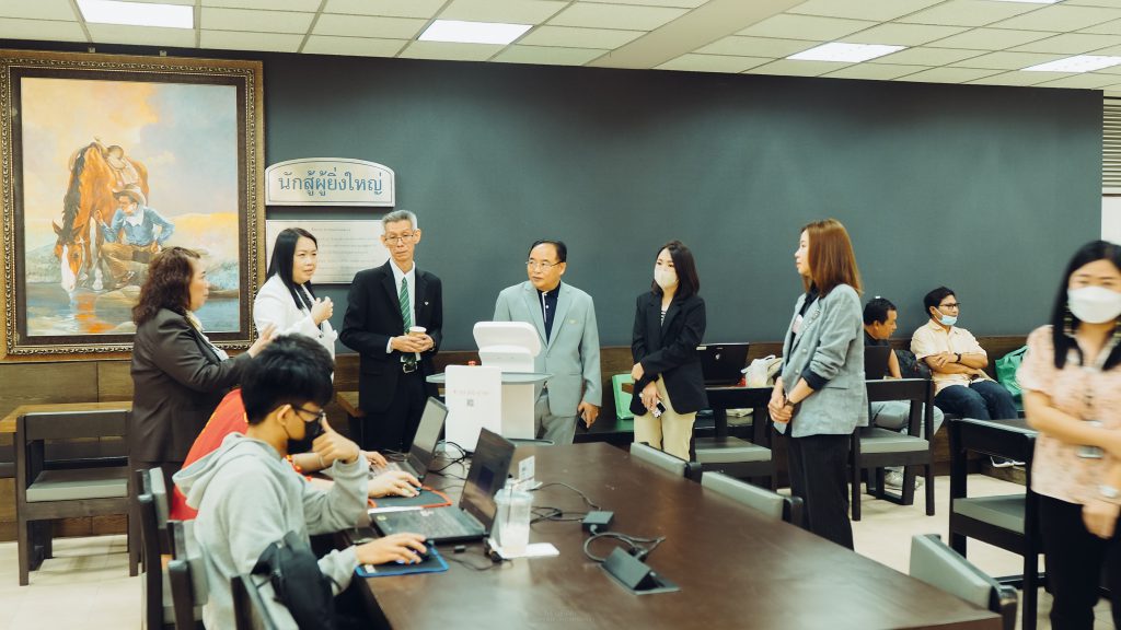 พิธีลงนามบันทึกข้อตกลงความร่วมมือ MOA – MJU The Library